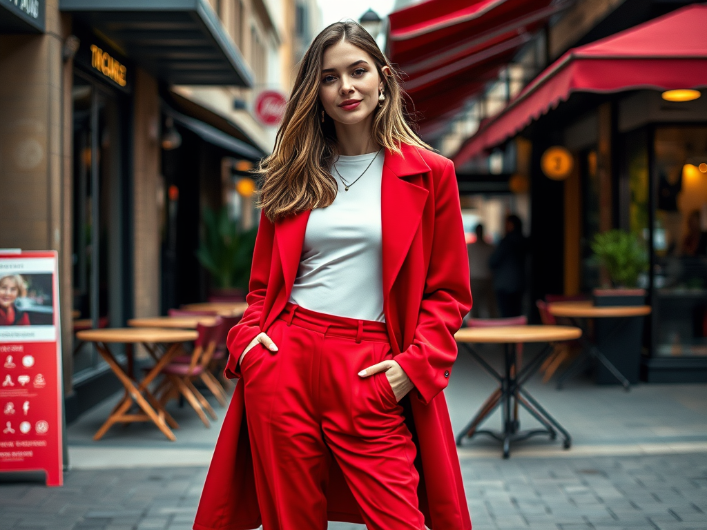 Stijlvol met een Rode Broek: Outfit Inspiratie voor Jouw Stad Avontuur